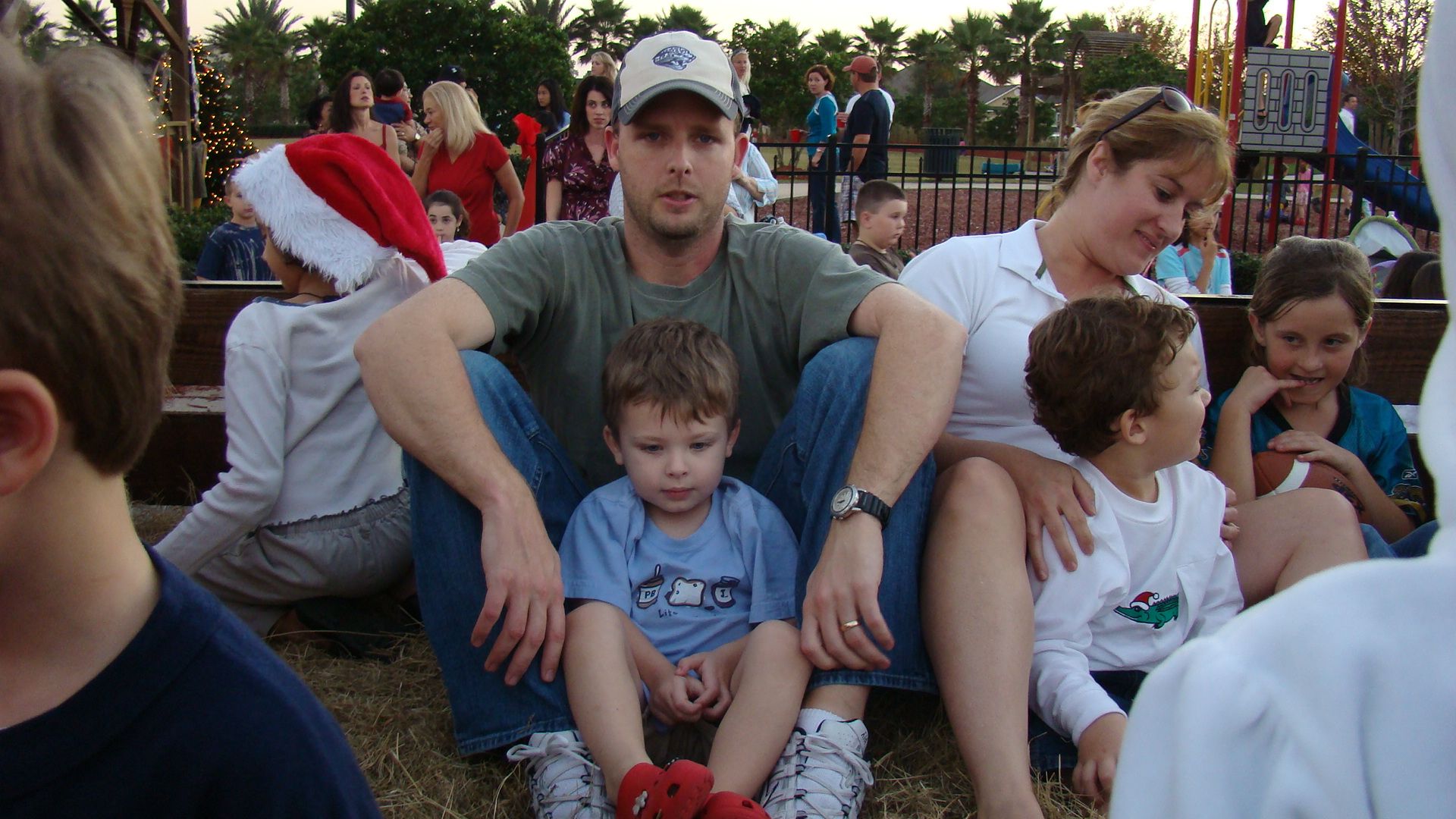 Family - Christmas 07 - Touchton Neighborhood Party