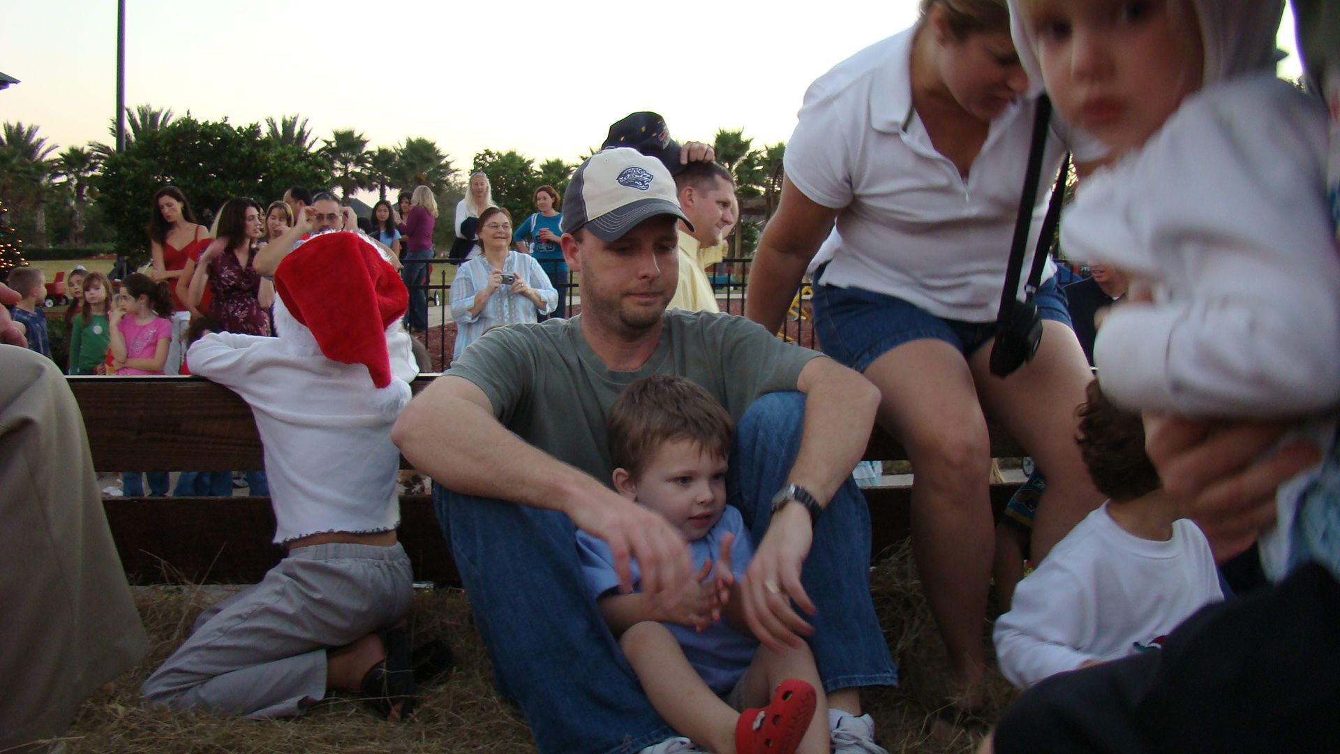 Family - Christmas 07 - Touchton Neighborhood Party