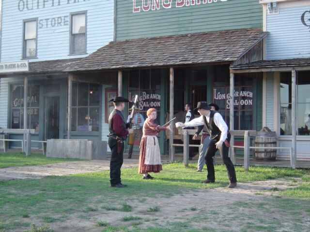 Kansas - Dodge City - Boot Hill Gun Fight